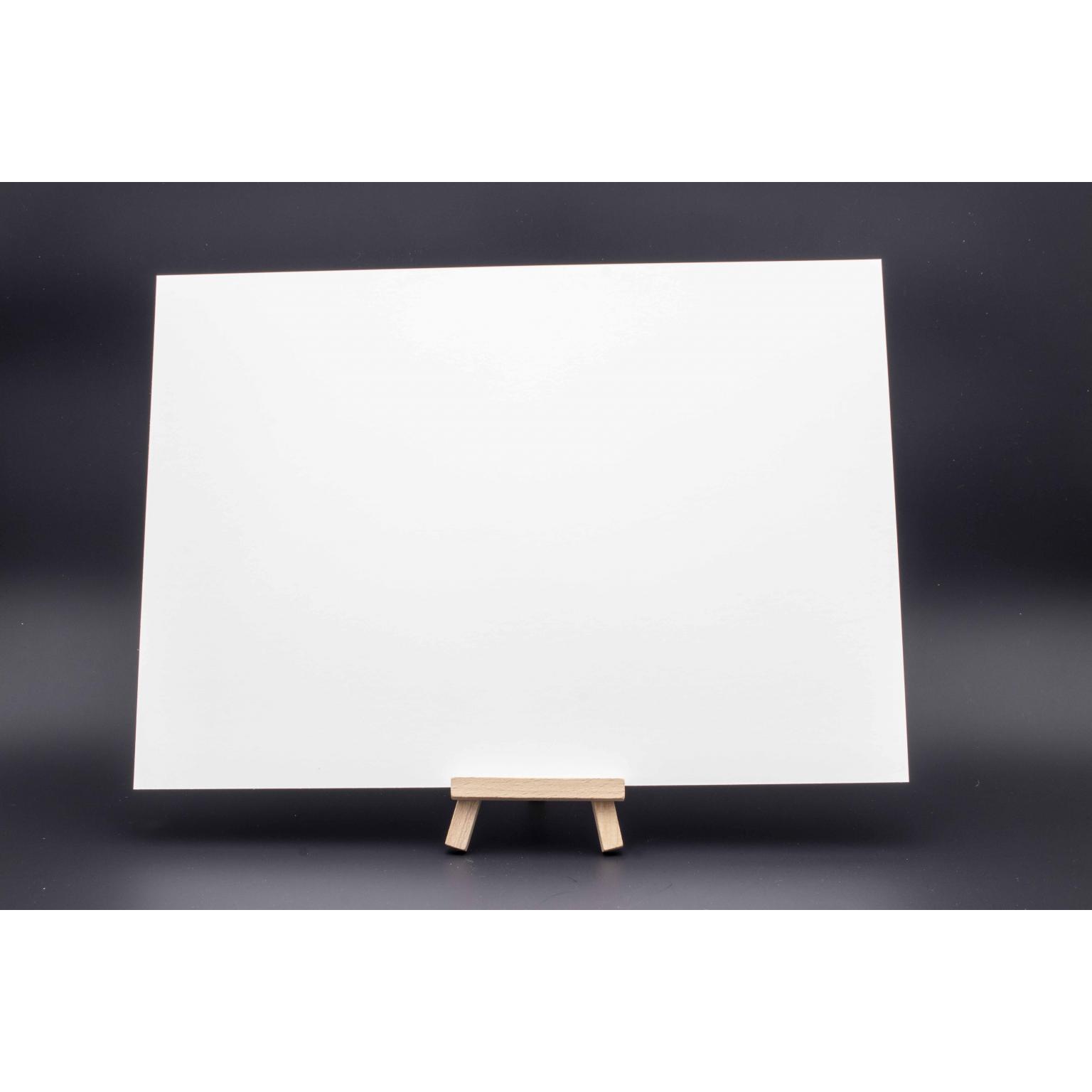 Stempel Papier Naturweiss DIN A4 - 20 Blatt | 100% Handmade von Newstamps