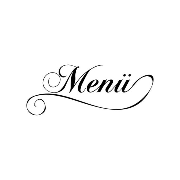 Stempel Menü | 100% Handmade von Newstamps