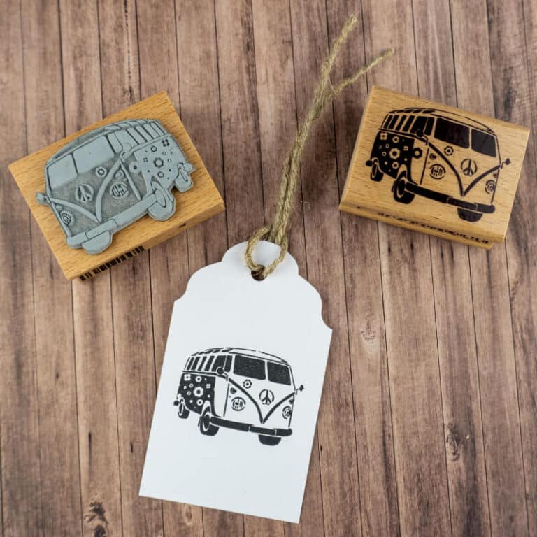 Stempel Bus | 100% Handmade von Newstamps